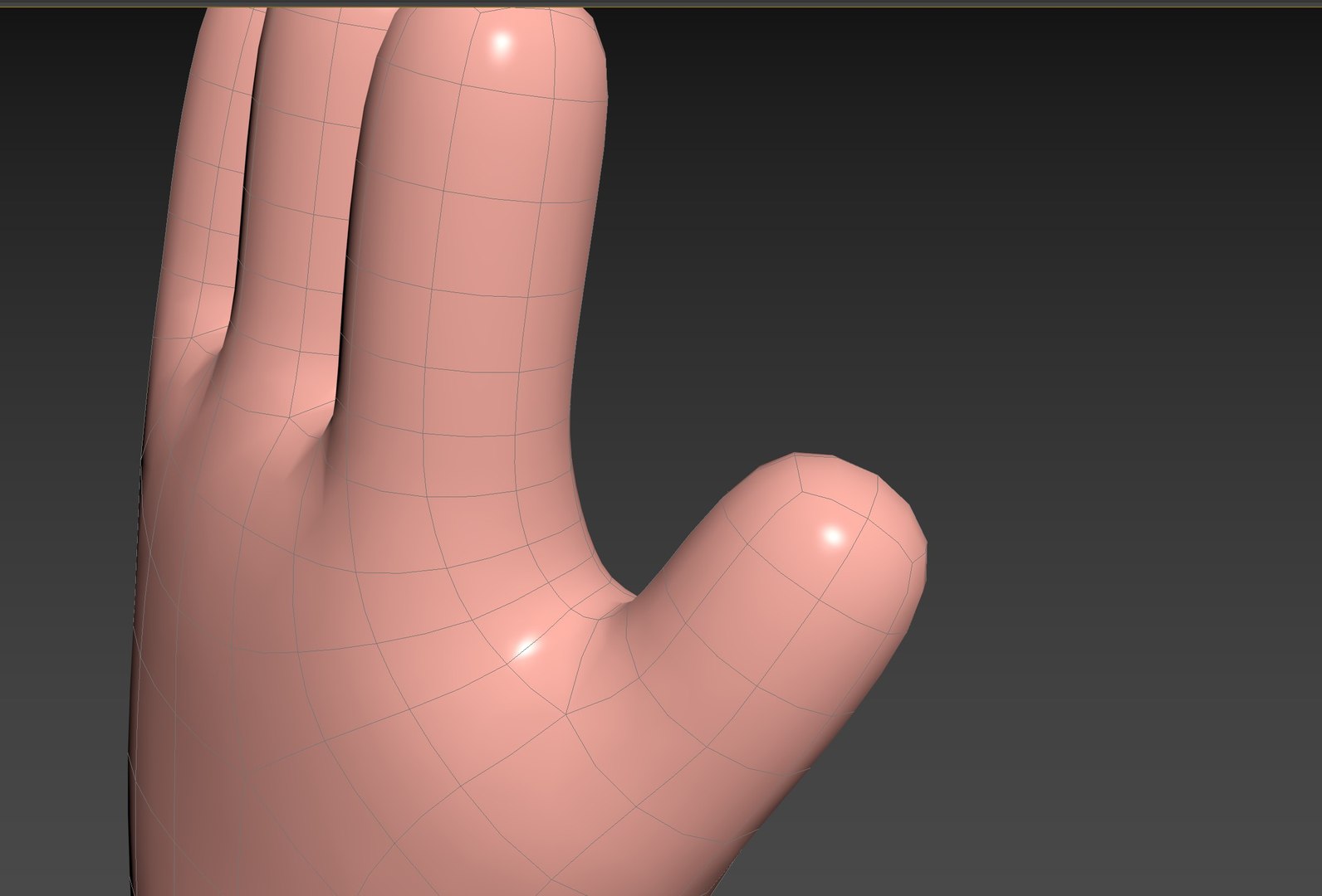 3D Prop182 Cartoon Hand model - TurboSquid 2154047