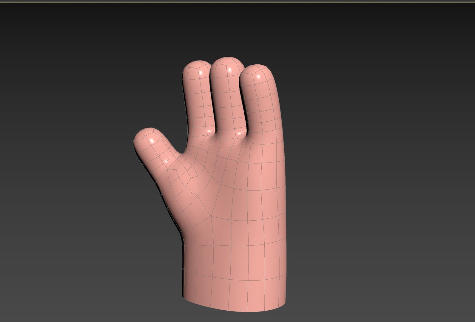 3D Prop182 Cartoon Hand model - TurboSquid 2154047