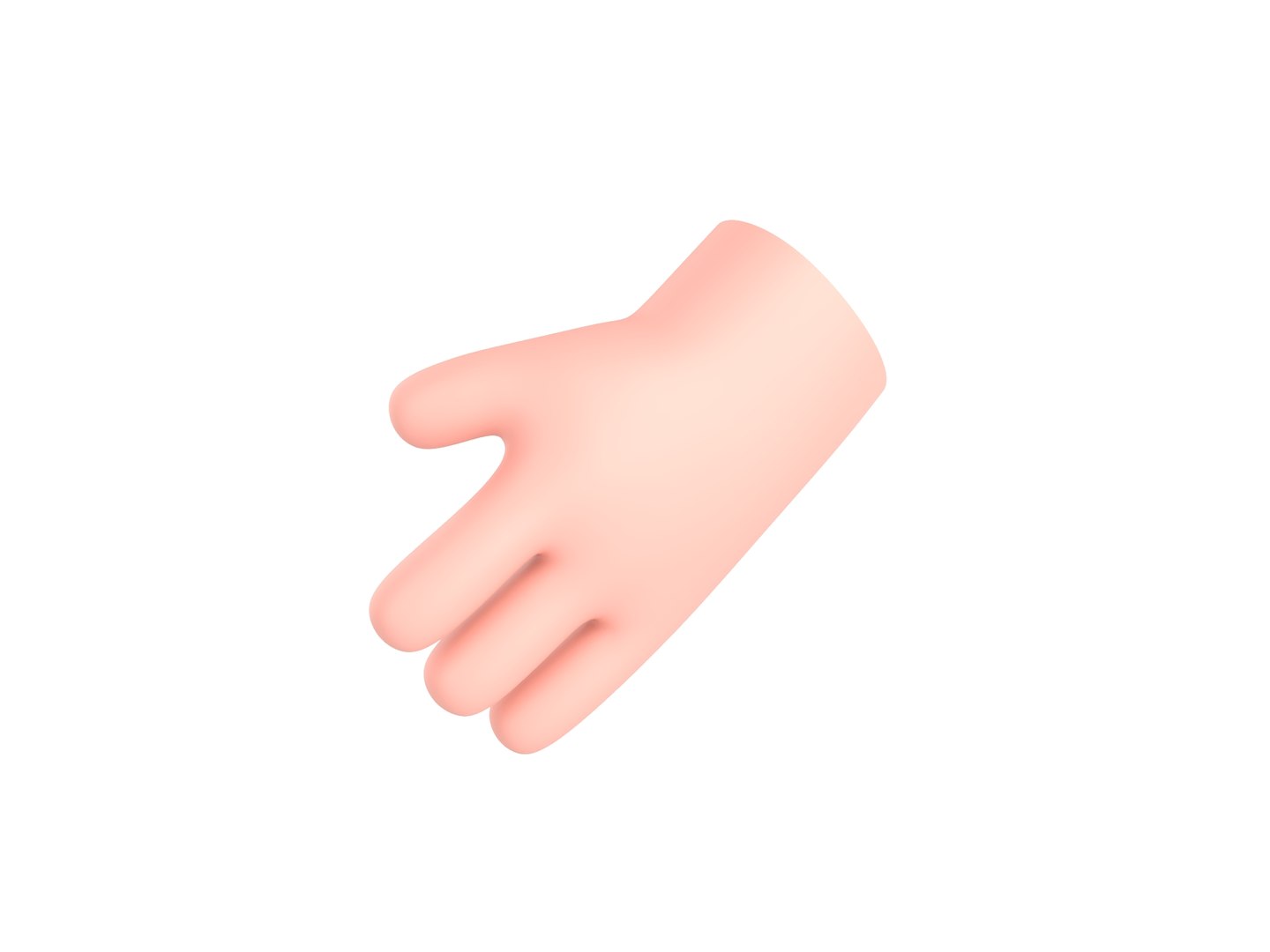 3D Prop182 Cartoon Hand Model - TurboSquid 2154047