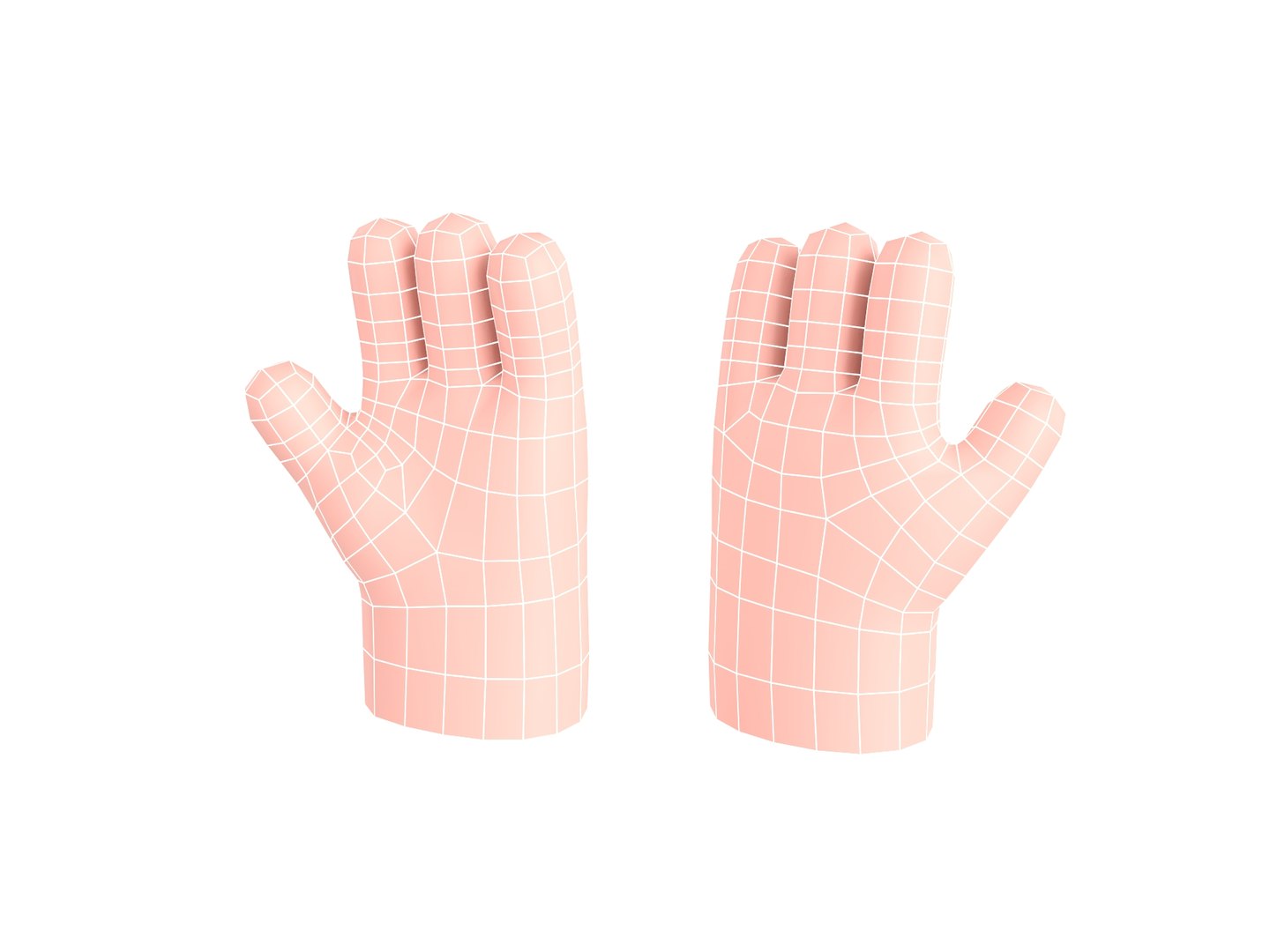 3D Prop182 Cartoon Hand Model - TurboSquid 2154047
