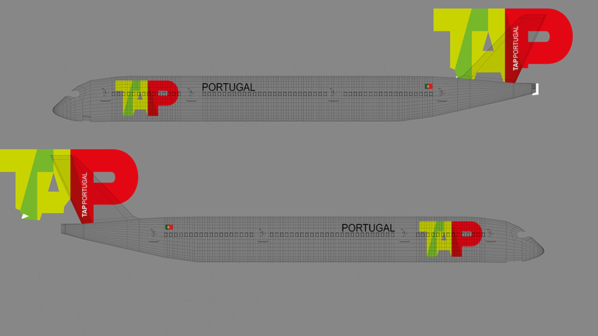 3D Model Airbus A350-900 Tap L228 - TurboSquid 1428607