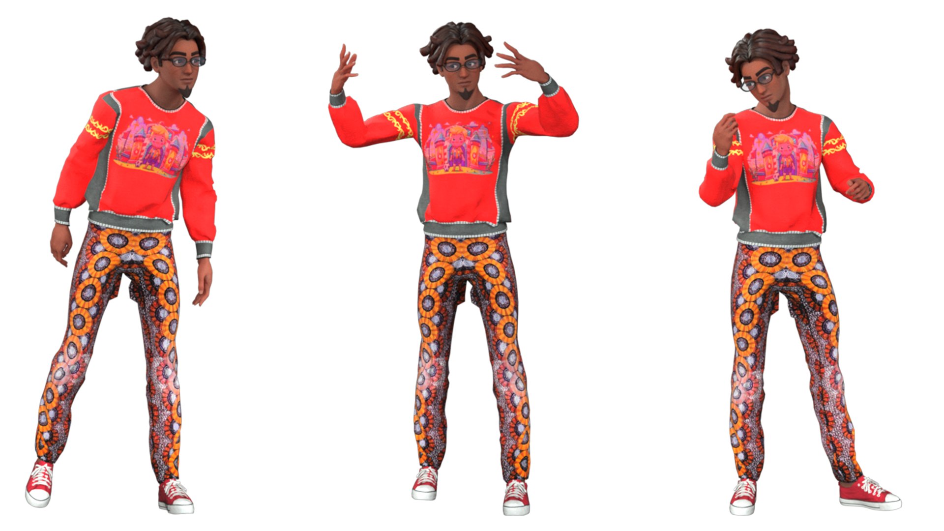 3D Cartoon 3D Rigged Young Boy-Sam Character Model - TurboSquid 2275879