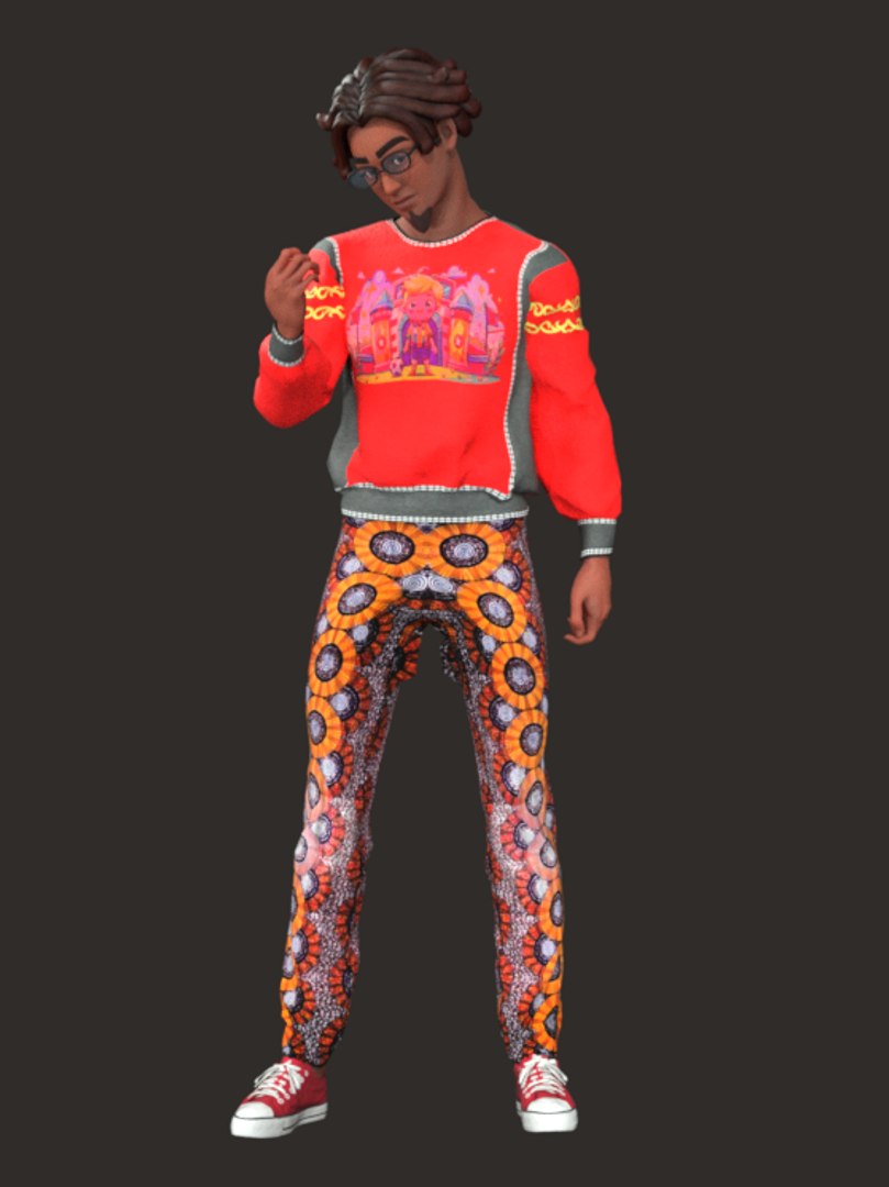 3D Cartoon 3D Rigged Young Boy-Sam Character Model - TurboSquid 2275879