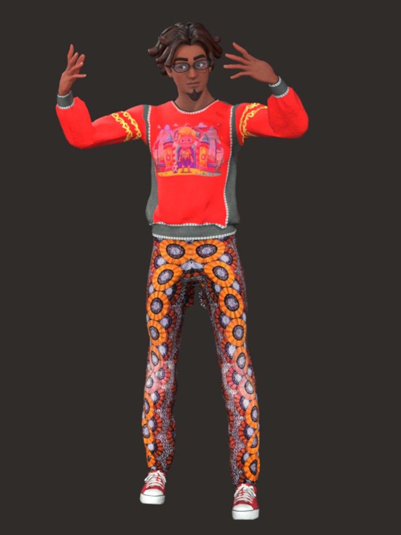 3D Cartoon 3D Rigged Young Boy-Sam Character Model - TurboSquid 2275879