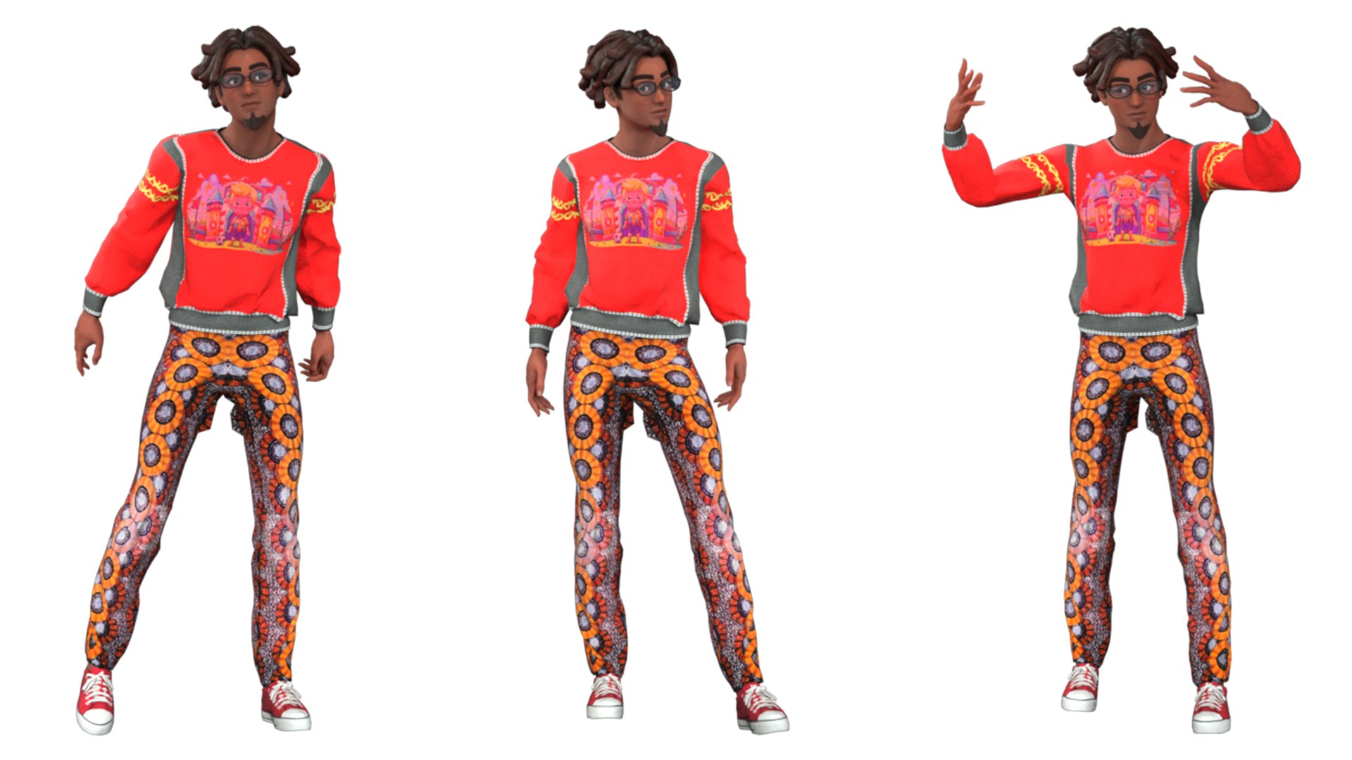 3D Cartoon 3D Rigged Young Boy-Sam Character Model - TurboSquid 2275879