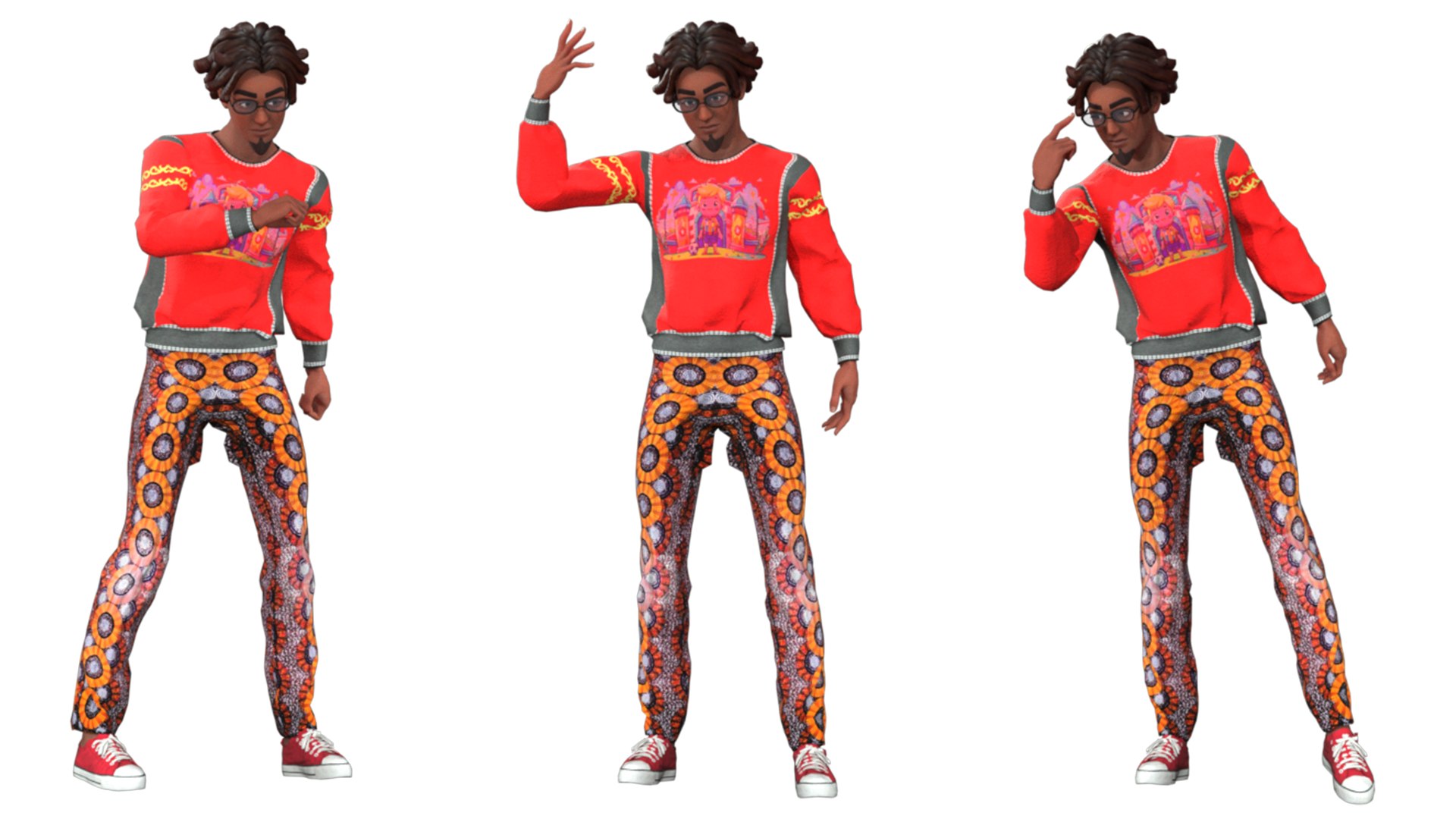 3D Cartoon 3D Rigged Young Boy-Sam Character Model - TurboSquid 2275879