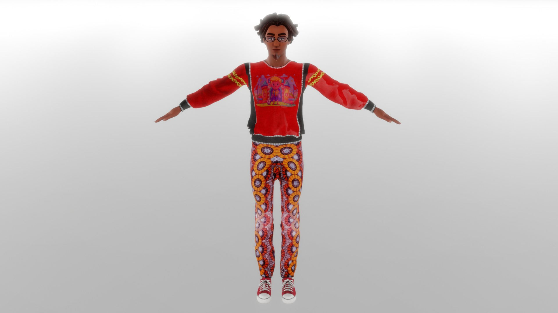3D Cartoon 3D Rigged Young Boy-Sam Character Model - TurboSquid 2275879
