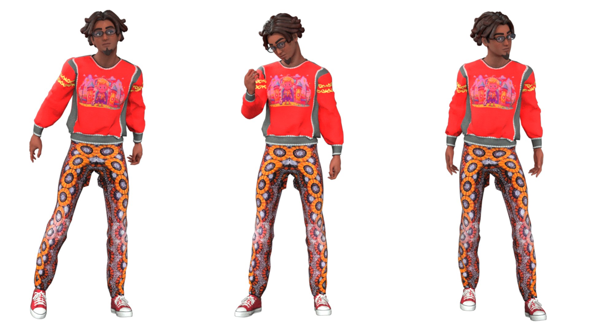 3D Cartoon 3D Rigged Young Boy-Sam Character Model - TurboSquid 2275879