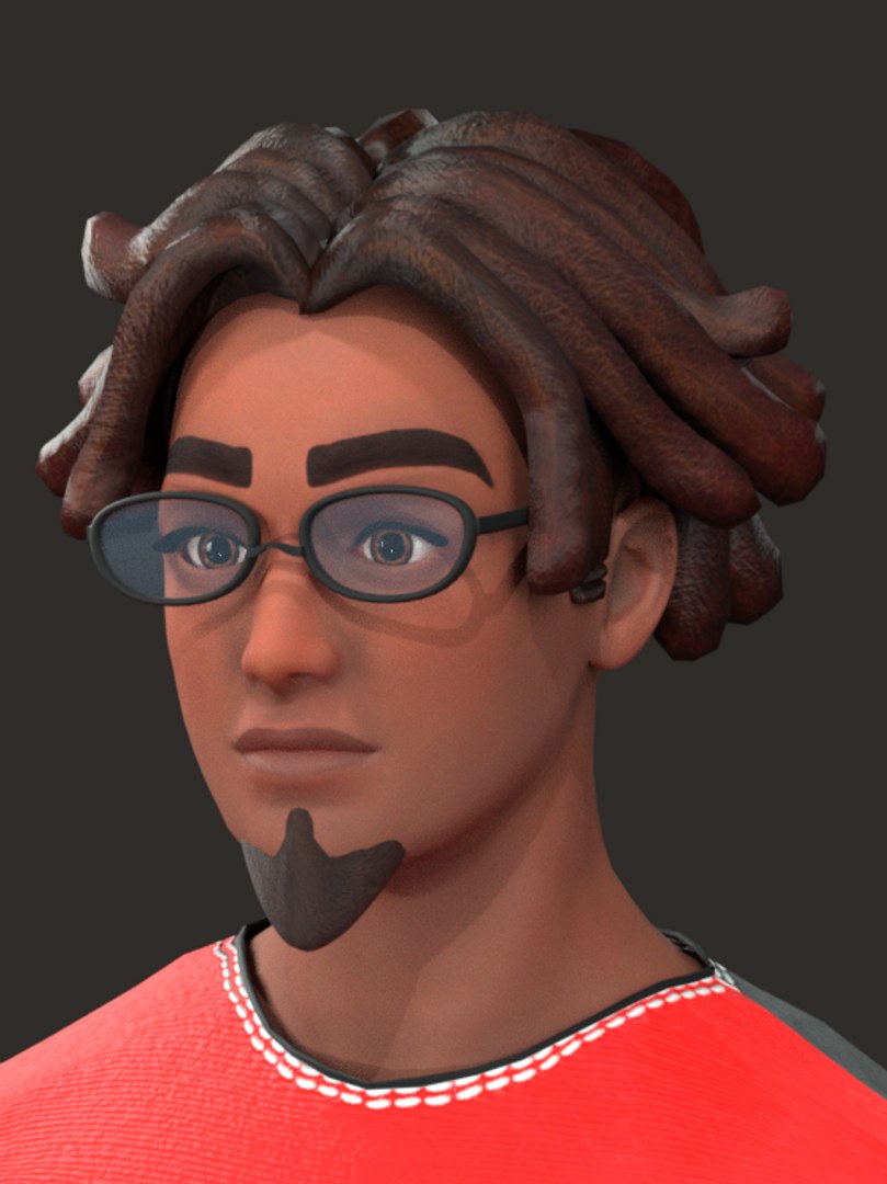 3D Cartoon 3D Rigged Young Boy-Sam Character Model - TurboSquid 2275879