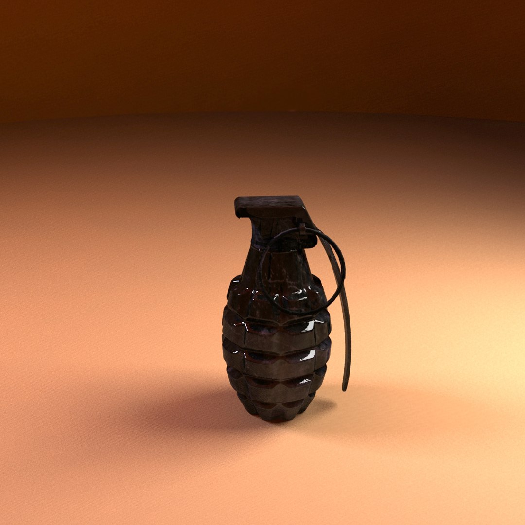 Grenade 3d Model