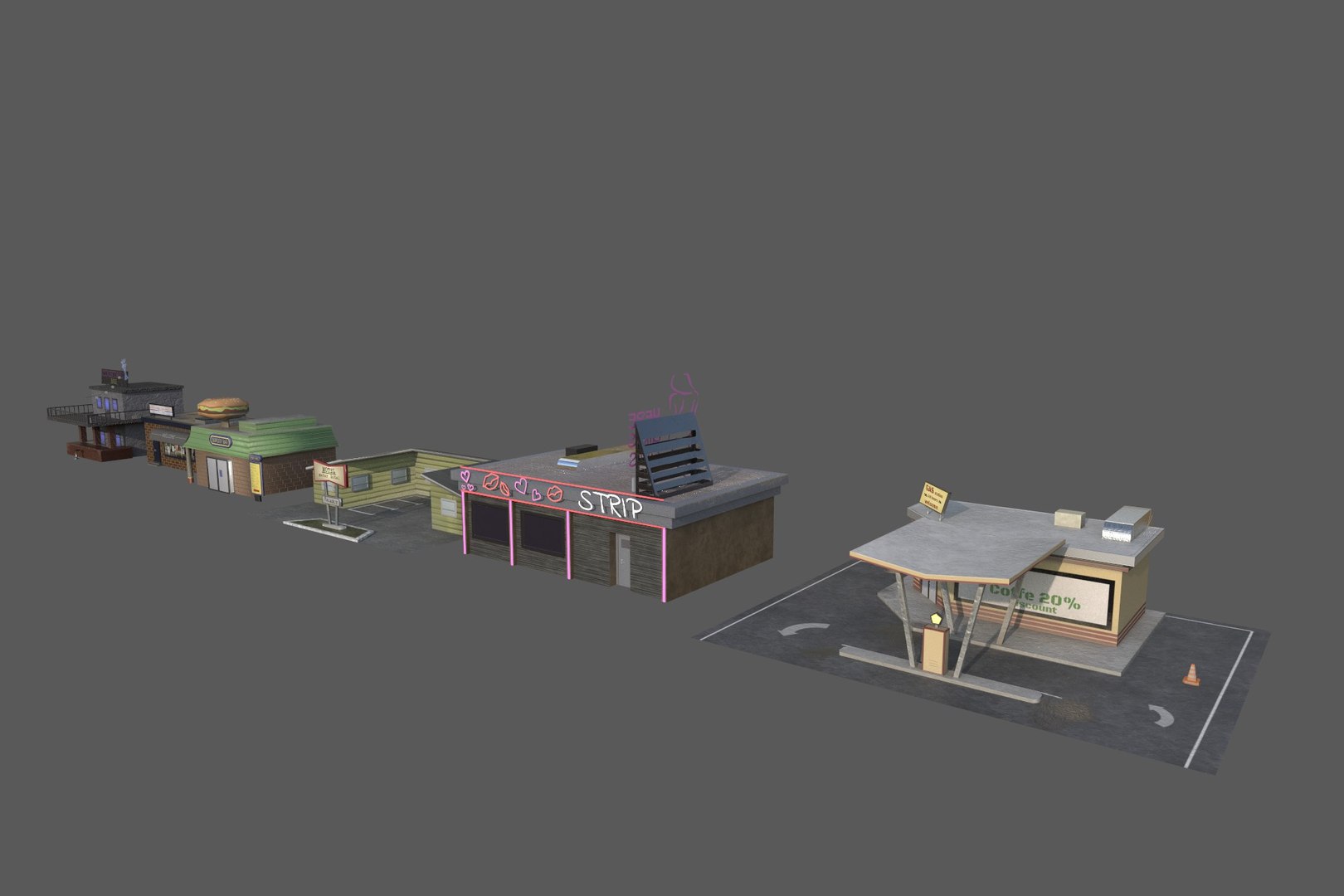 3D Model Businesses Asset - TurboSquid 1972189