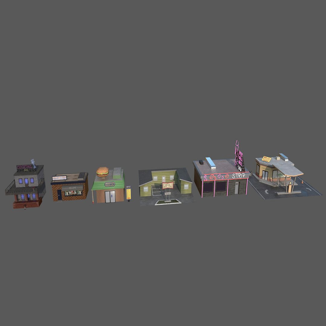 3D Model Businesses Asset - TurboSquid 1972189