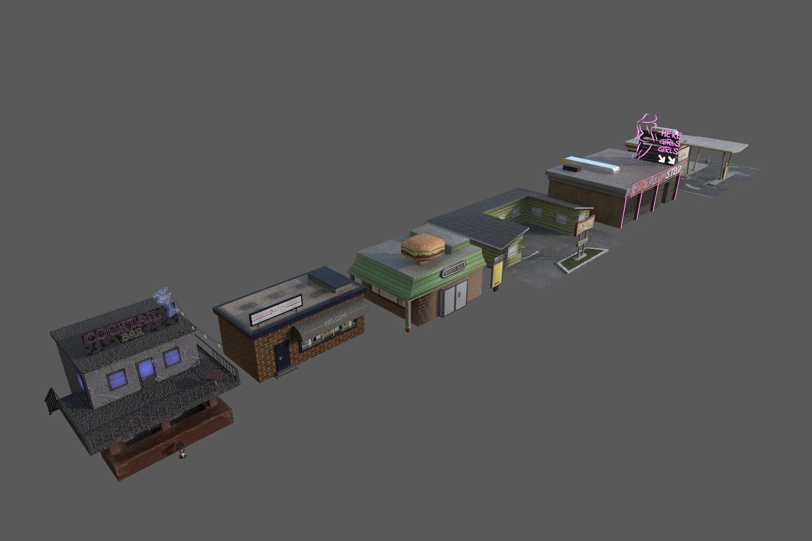 3D Model Businesses Asset - TurboSquid 1972189