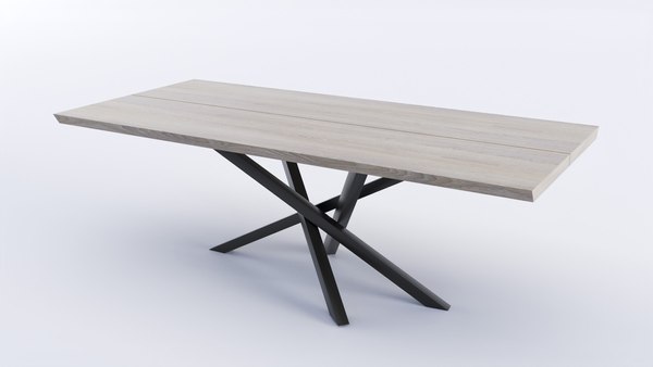 Criss Cross Table model - TurboSquid 1908881