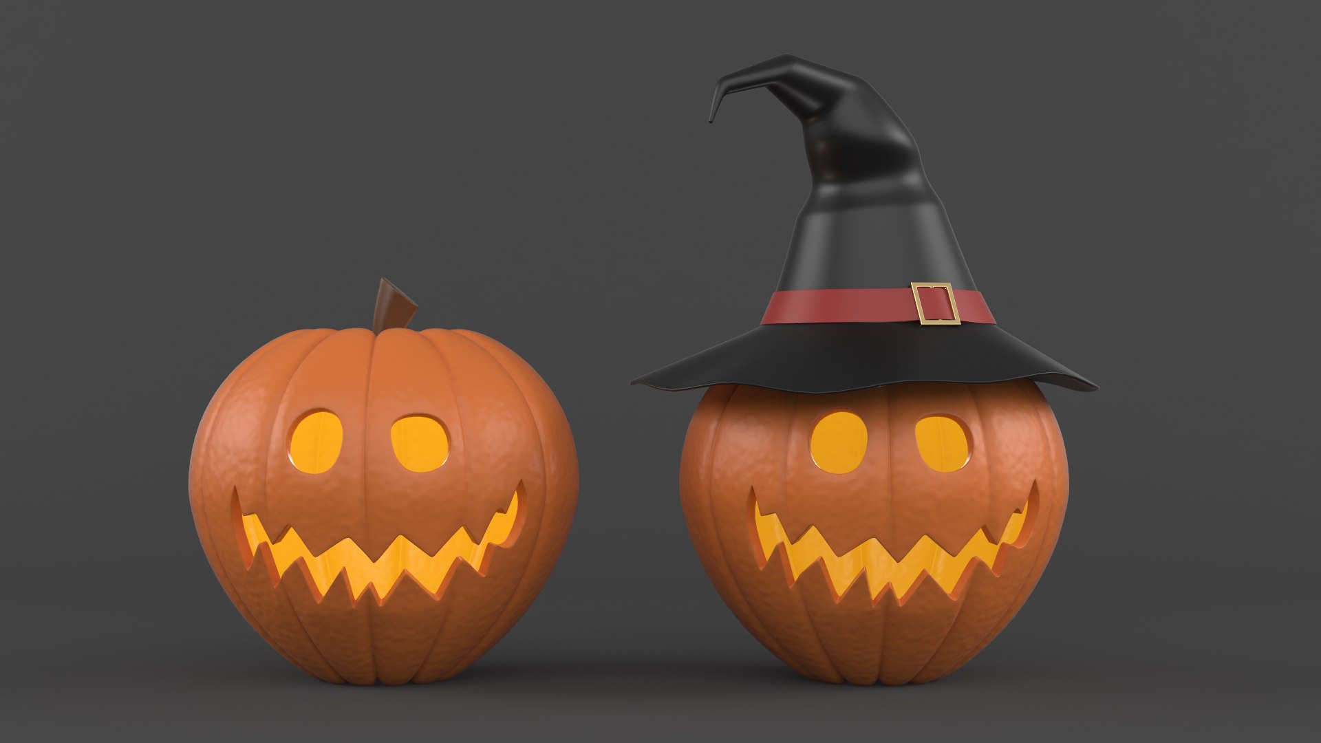 3D Halloween Pumpkin Model - TurboSquid 1970254