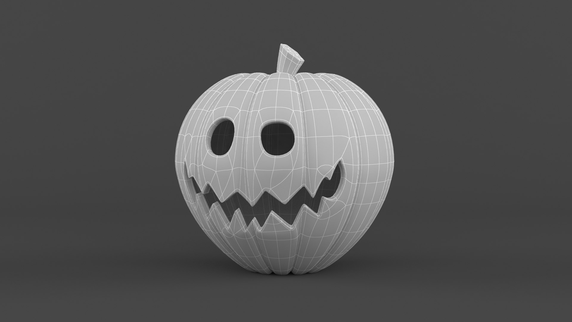 3D Halloween Pumpkin Model - TurboSquid 1970254