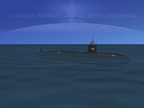 modelo 3d Clase Los Angeles USS Mineapolis-St.Paul SSN-708 - TurboSquid ...