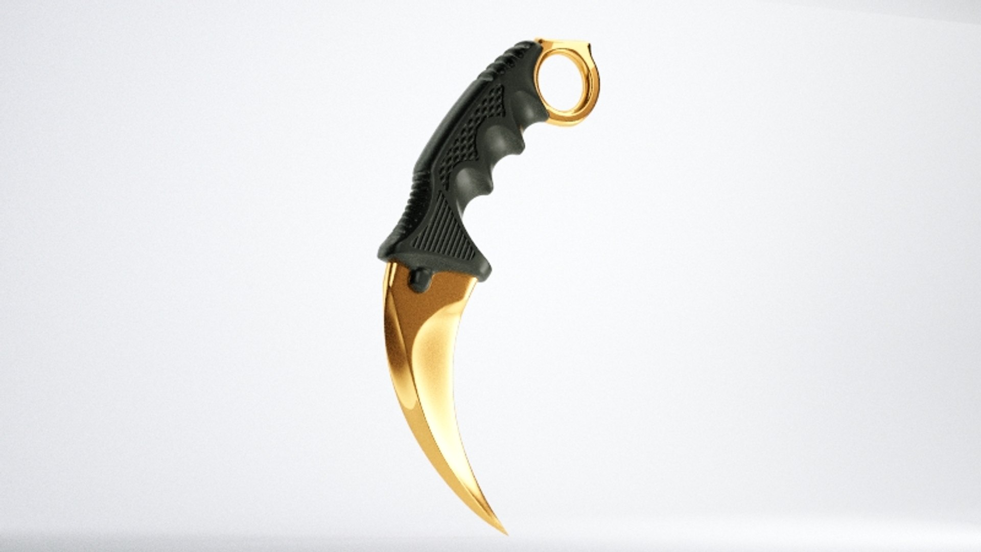 3D Karambit Knife Milling - TurboSquid 1311095