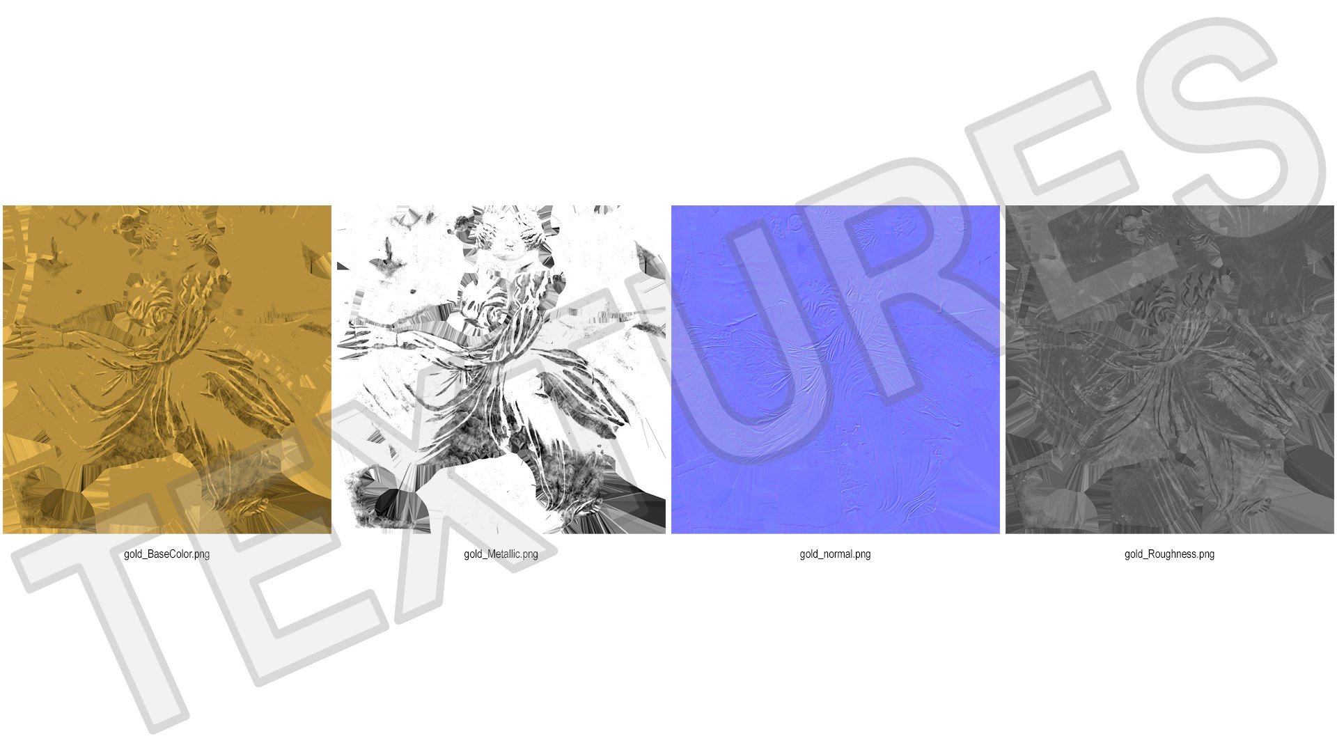 3D Statue Of Venus De Milo Gilded - TurboSquid 2279707