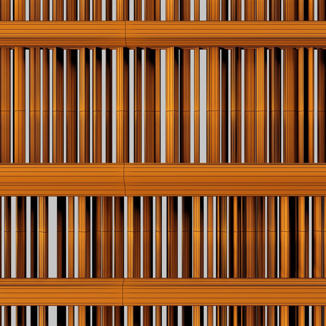 Rod Screen Construction N1 3D Model - TurboSquid 1918938