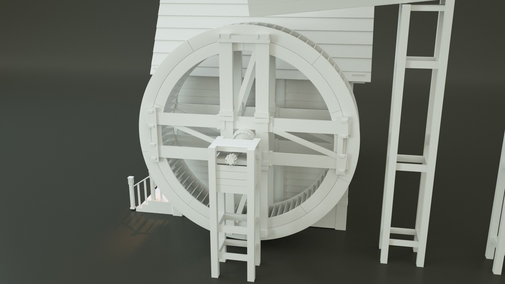 Watermill 3d Model 3D Model - TurboSquid 2220261