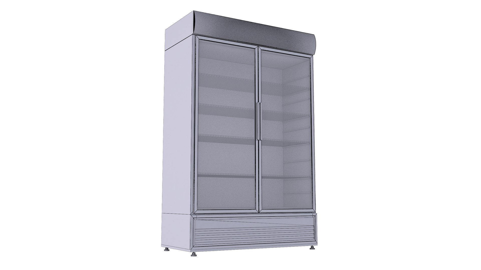 Display Refrigerator 3D Model - TurboSquid 1572797
