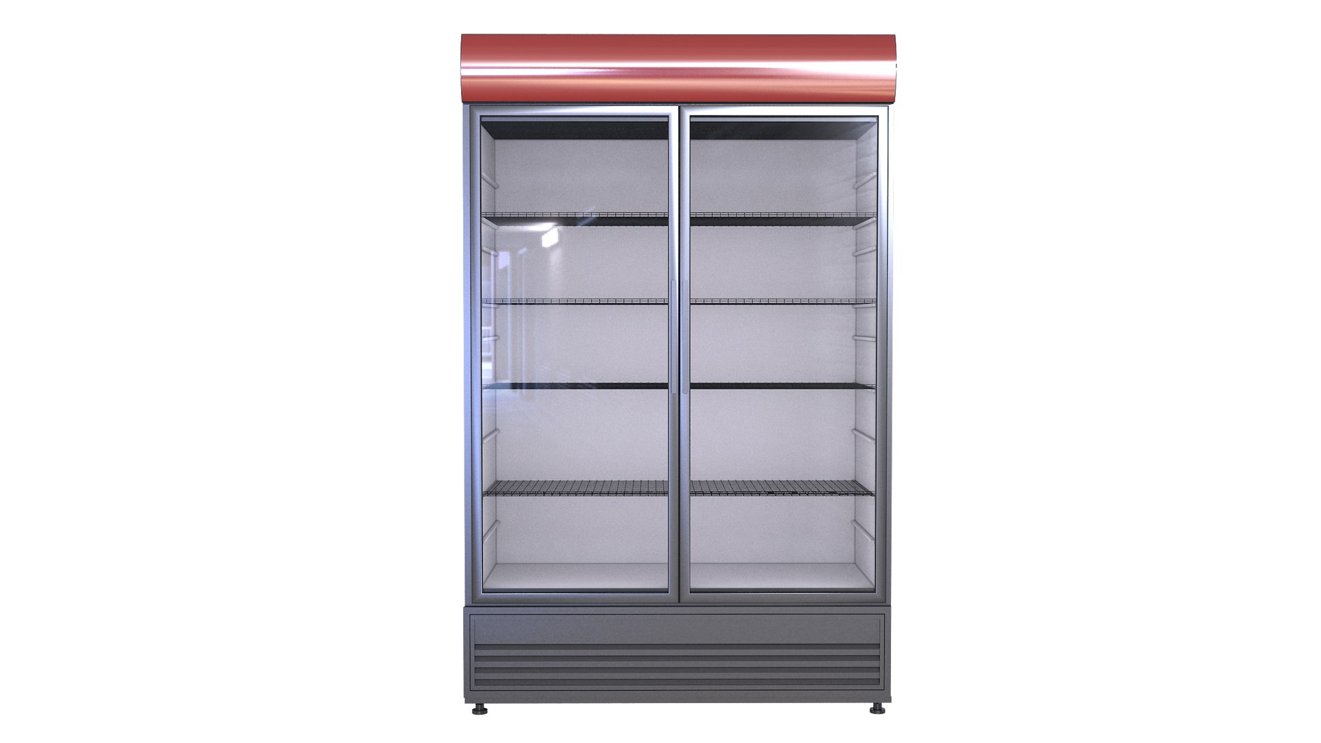 Display Refrigerator 3D Model - TurboSquid 1572797