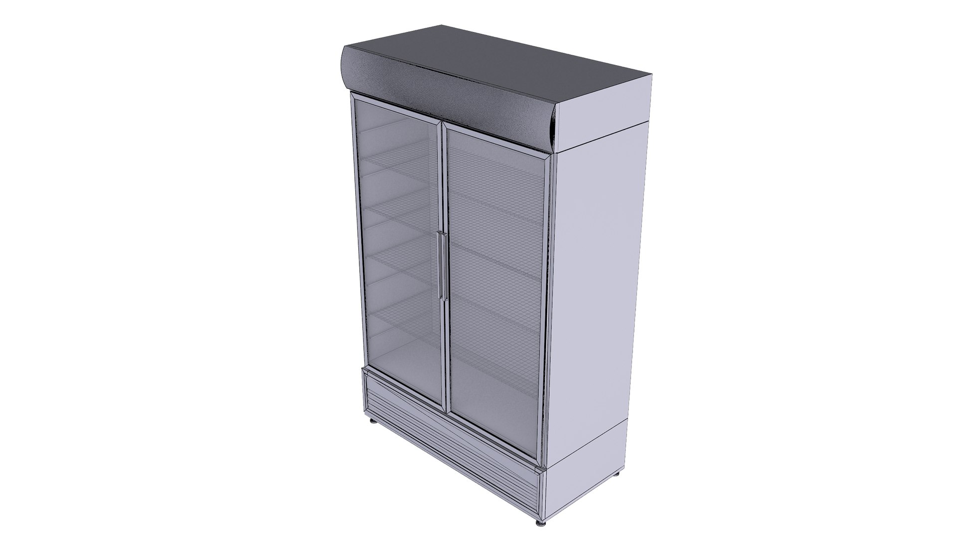 Display Refrigerator 3D Model - TurboSquid 1572797