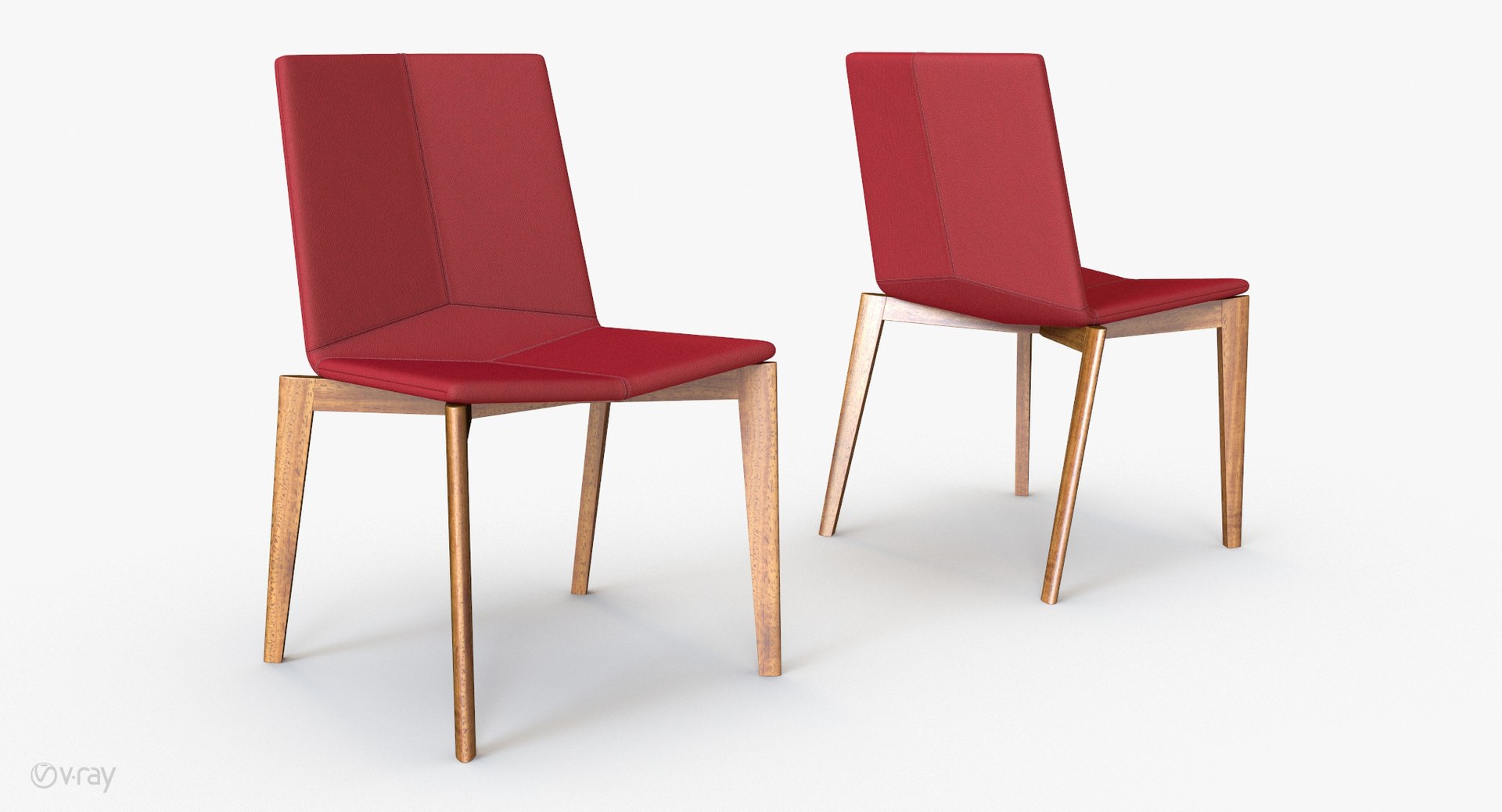 Max Davis Rhombus Armless Chair