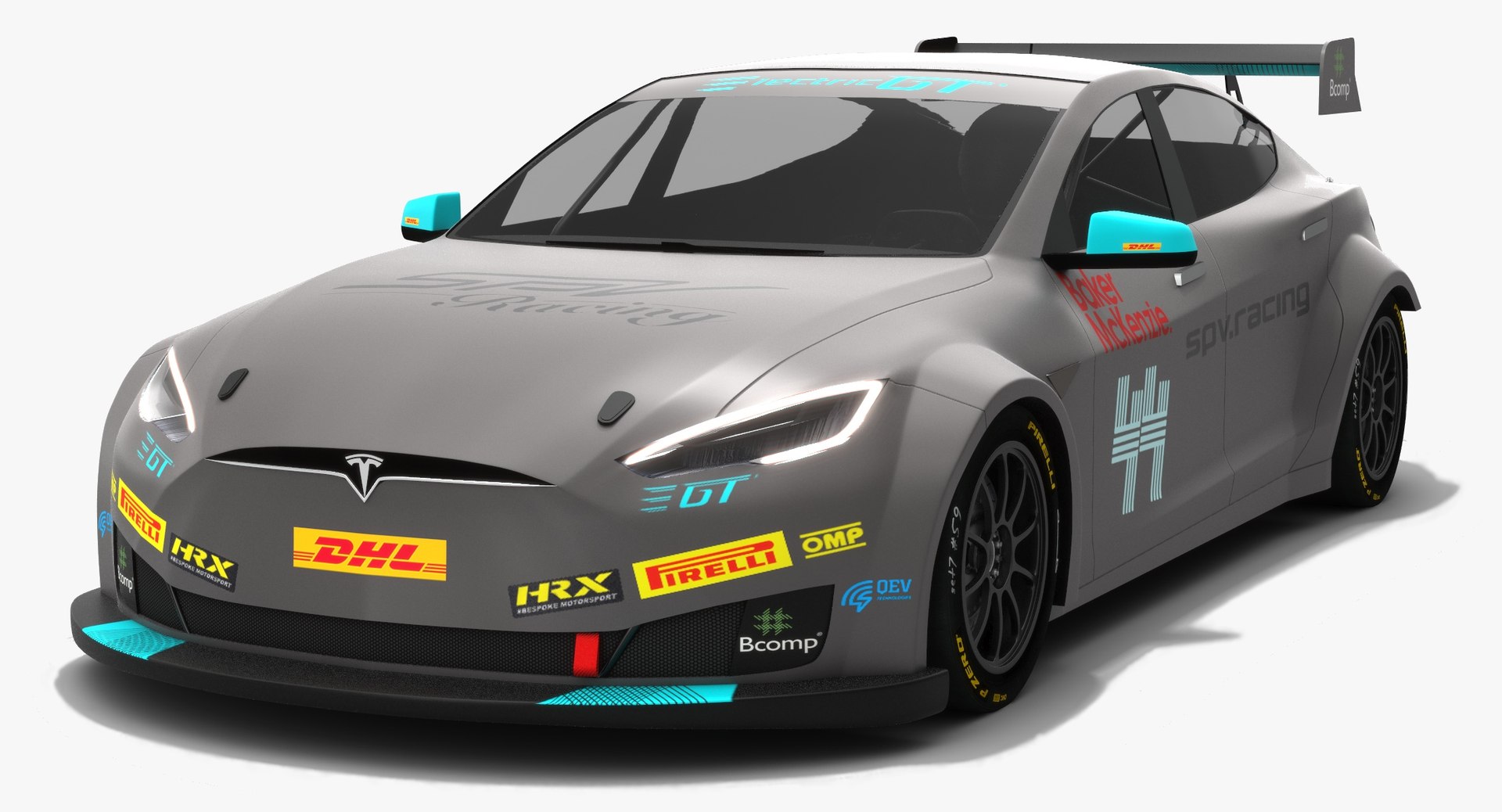 3D Tesla S P100d Electric - TurboSquid 1331824