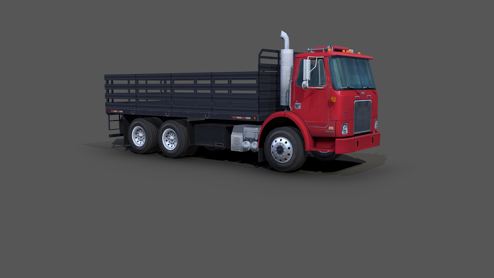 3D Autocar WX64 1998 Flatbed S01 - TurboSquid 2178593