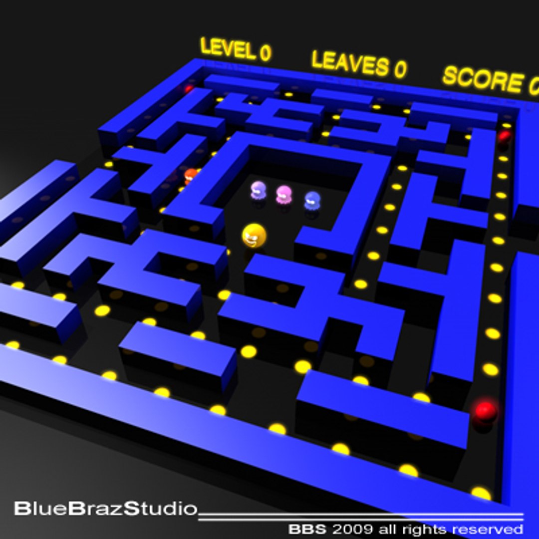 3d Pacman Arcade