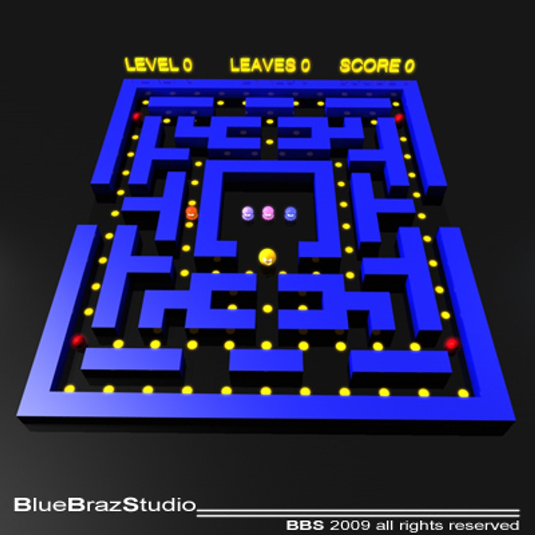 3d Pacman Arcade