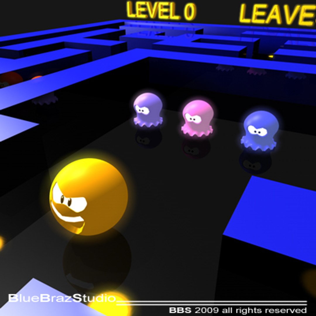 3d Pacman Arcade