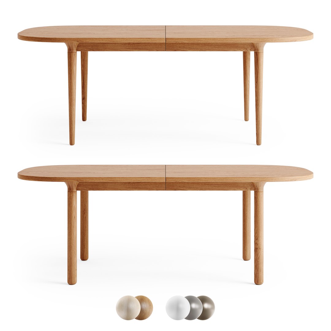 Bolia Dining Table Yacht Model - TurboSquid 2147913