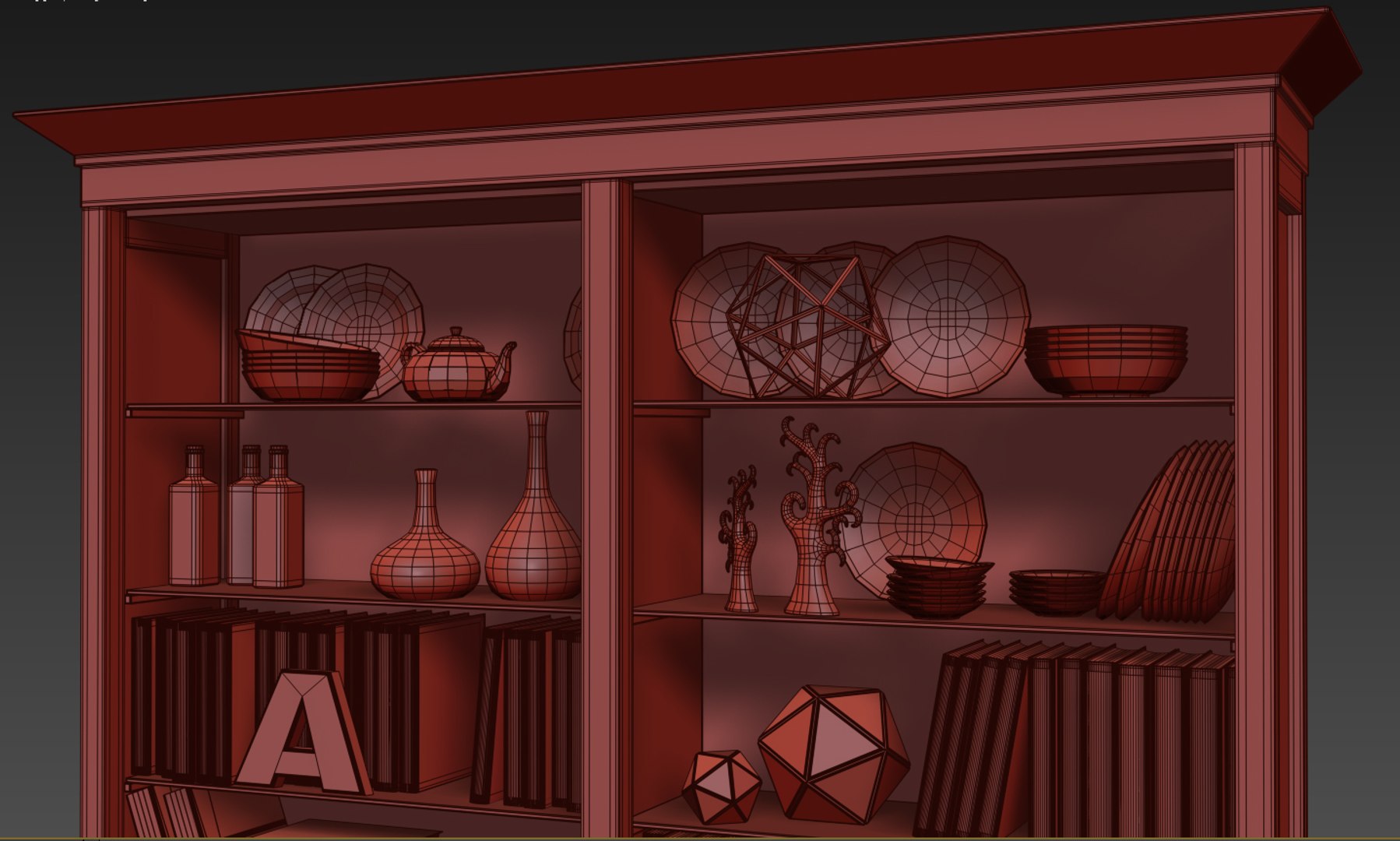 Cupboard Prestige 3D Model - TurboSquid 1475599