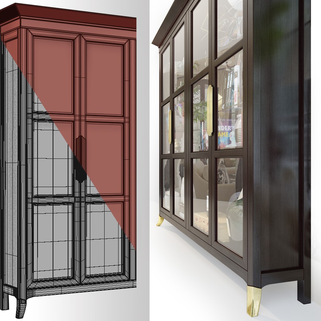 Cupboard Prestige 3D Model - TurboSquid 1475599