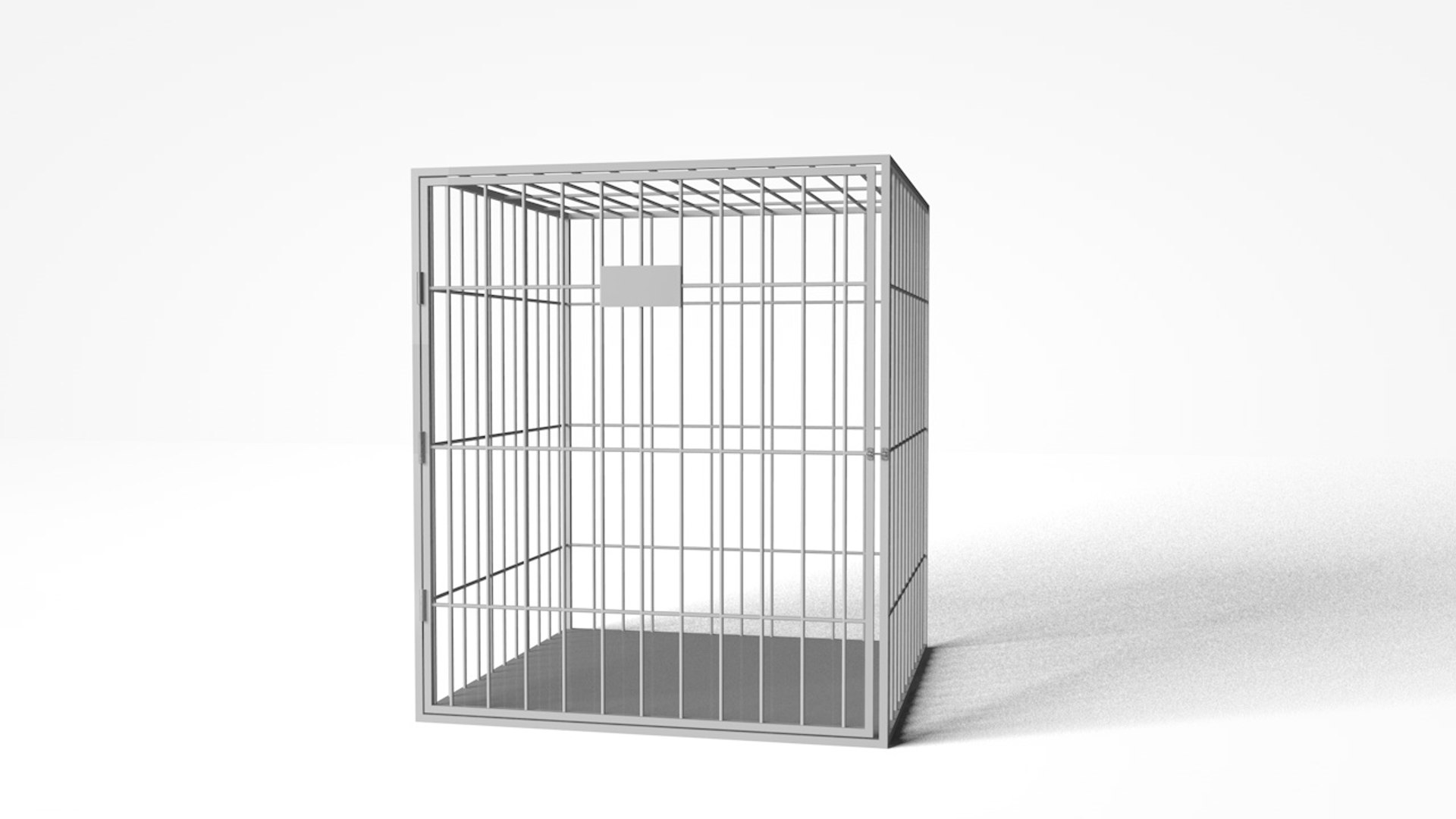 cage modeled fbx