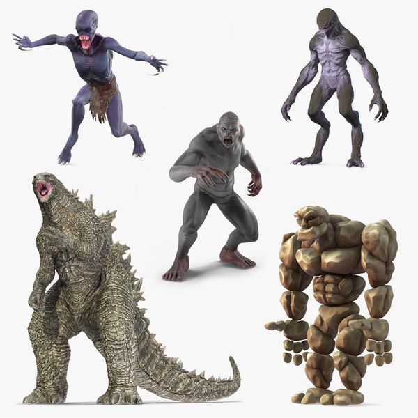 Godzilla Movie 3D Models for Download | TurboSquid