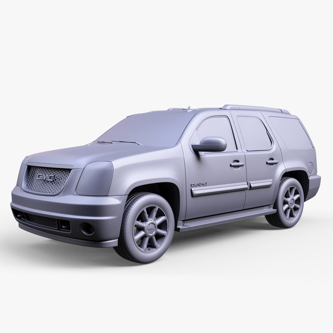 3D GMC Yukon Denali Model - TurboSquid 2189180