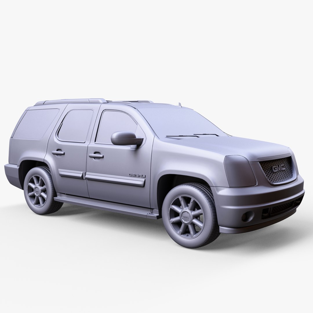 3D GMC Yukon Denali Model - TurboSquid 2189180