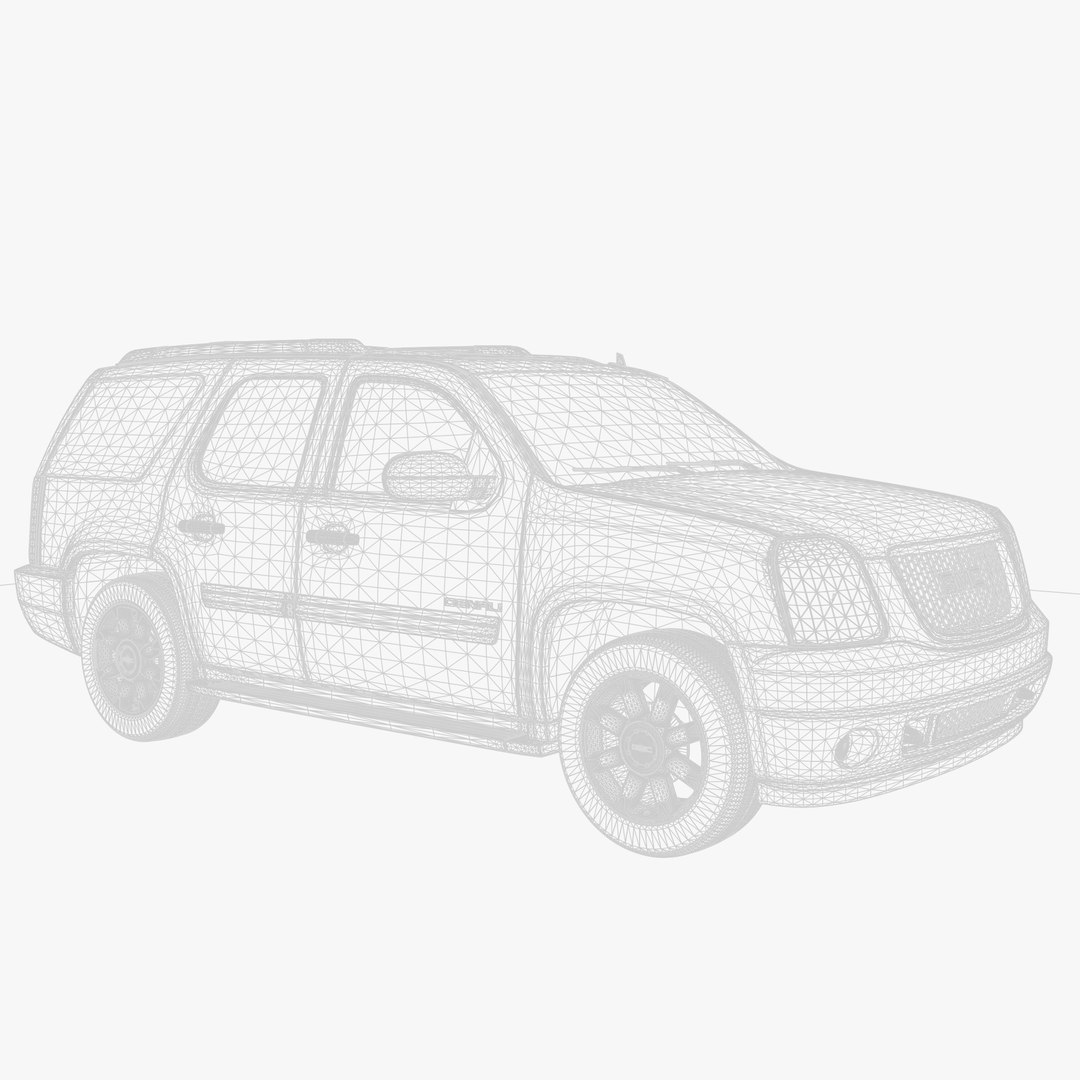 3D GMC Yukon Denali Model - TurboSquid 2189180