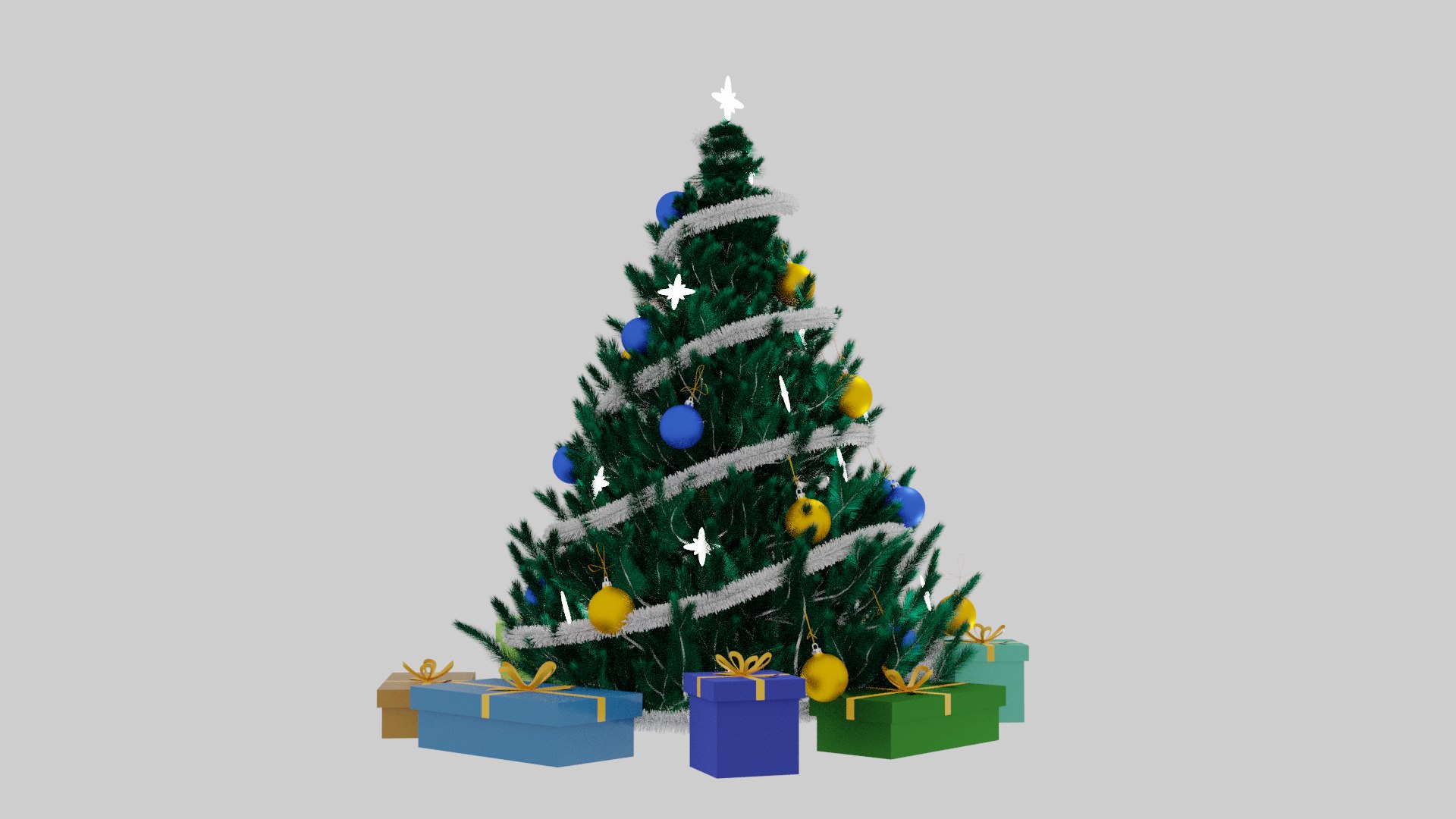 Christmas Tree 3D - TurboSquid 1986708