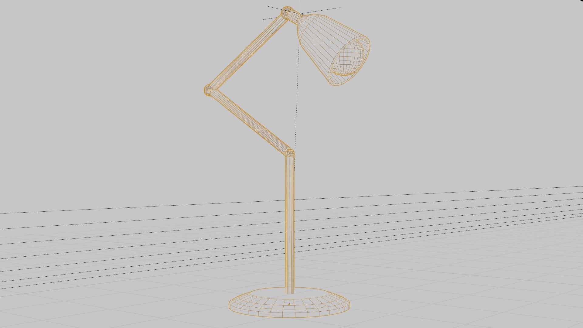 3D Desk Lamp Model - TurboSquid 2351287