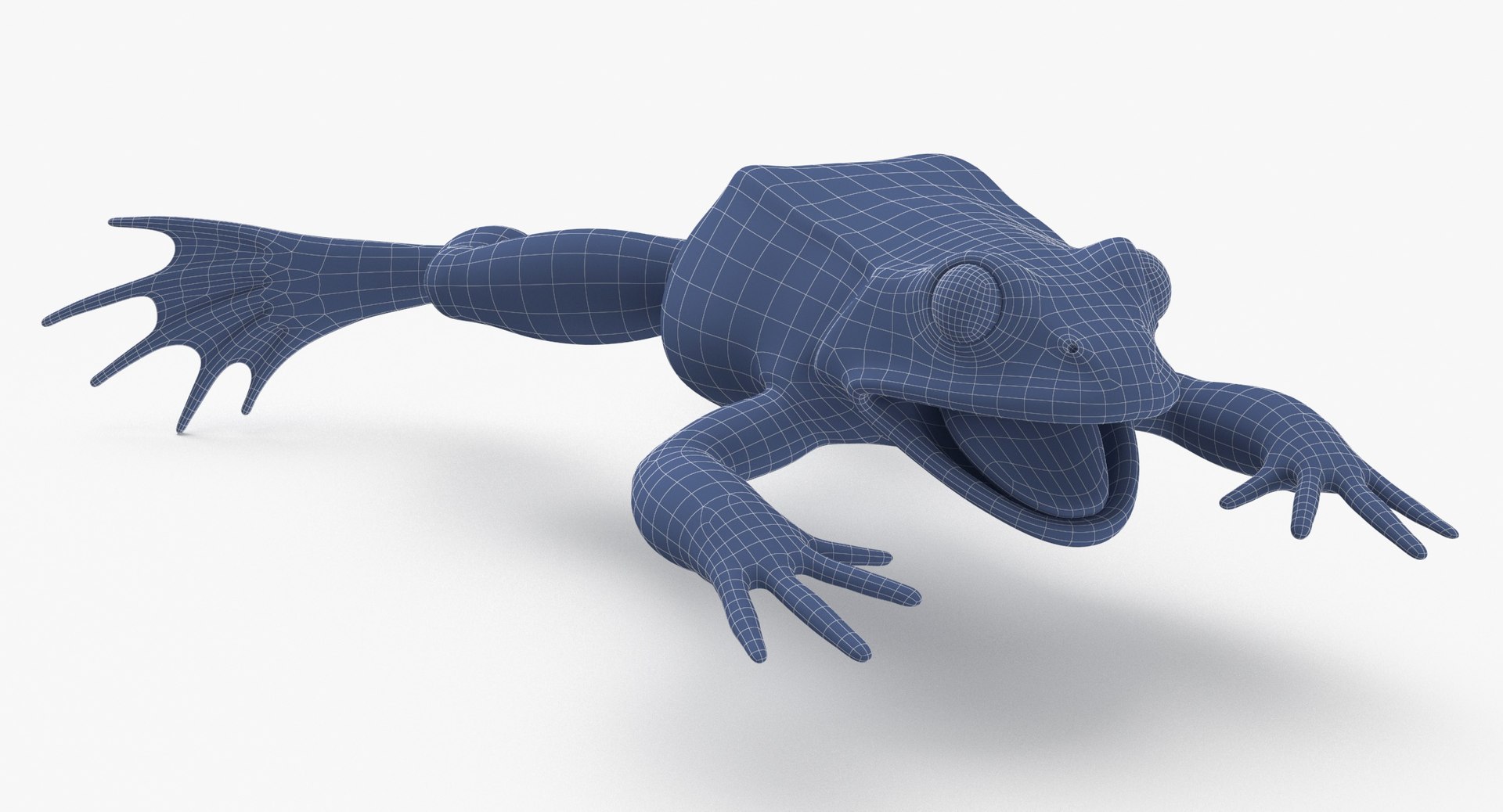 Frog A Pose 3D Model - TurboSquid 2074681