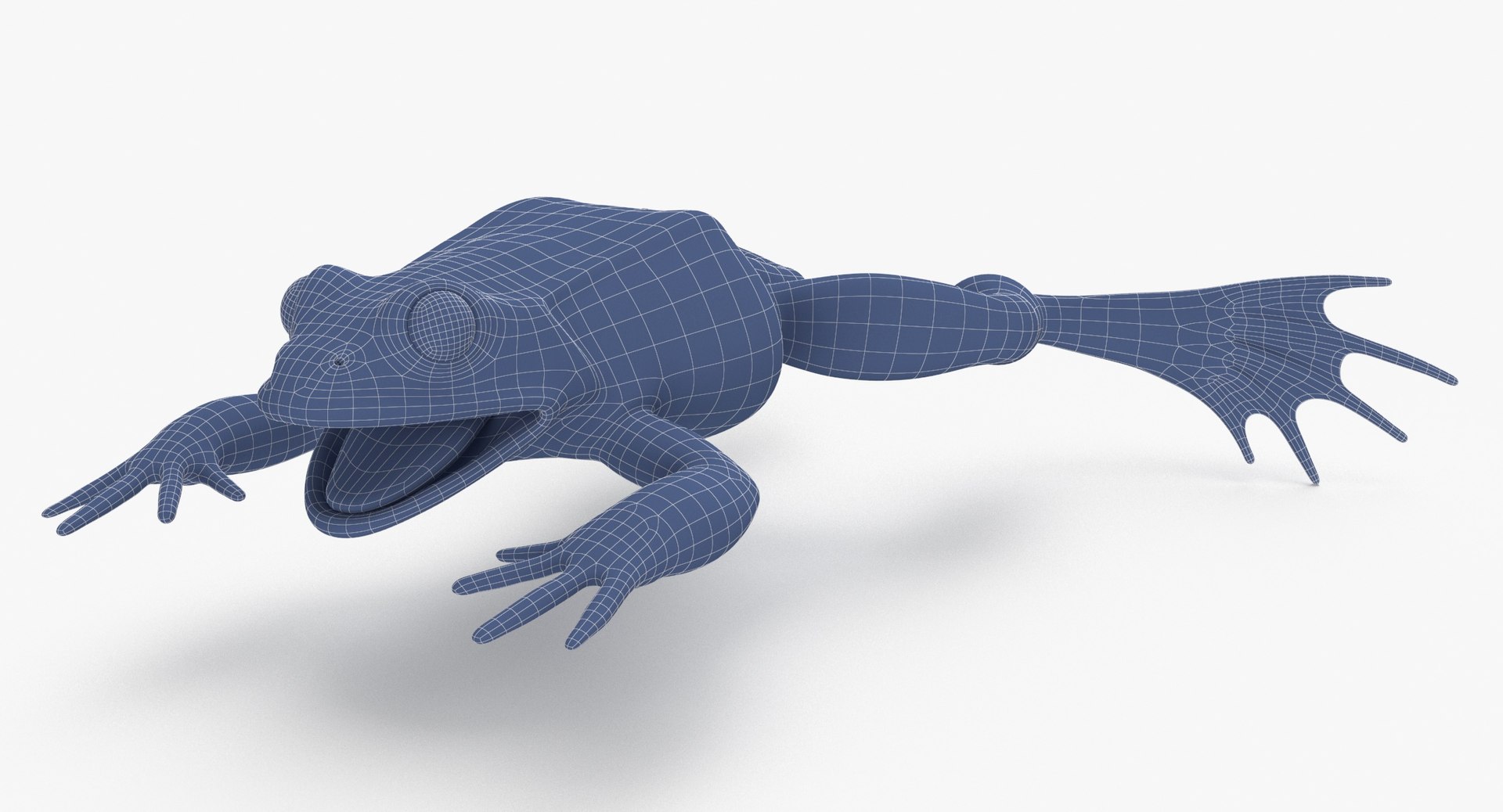 Frog A Pose 3D Model - TurboSquid 2074681