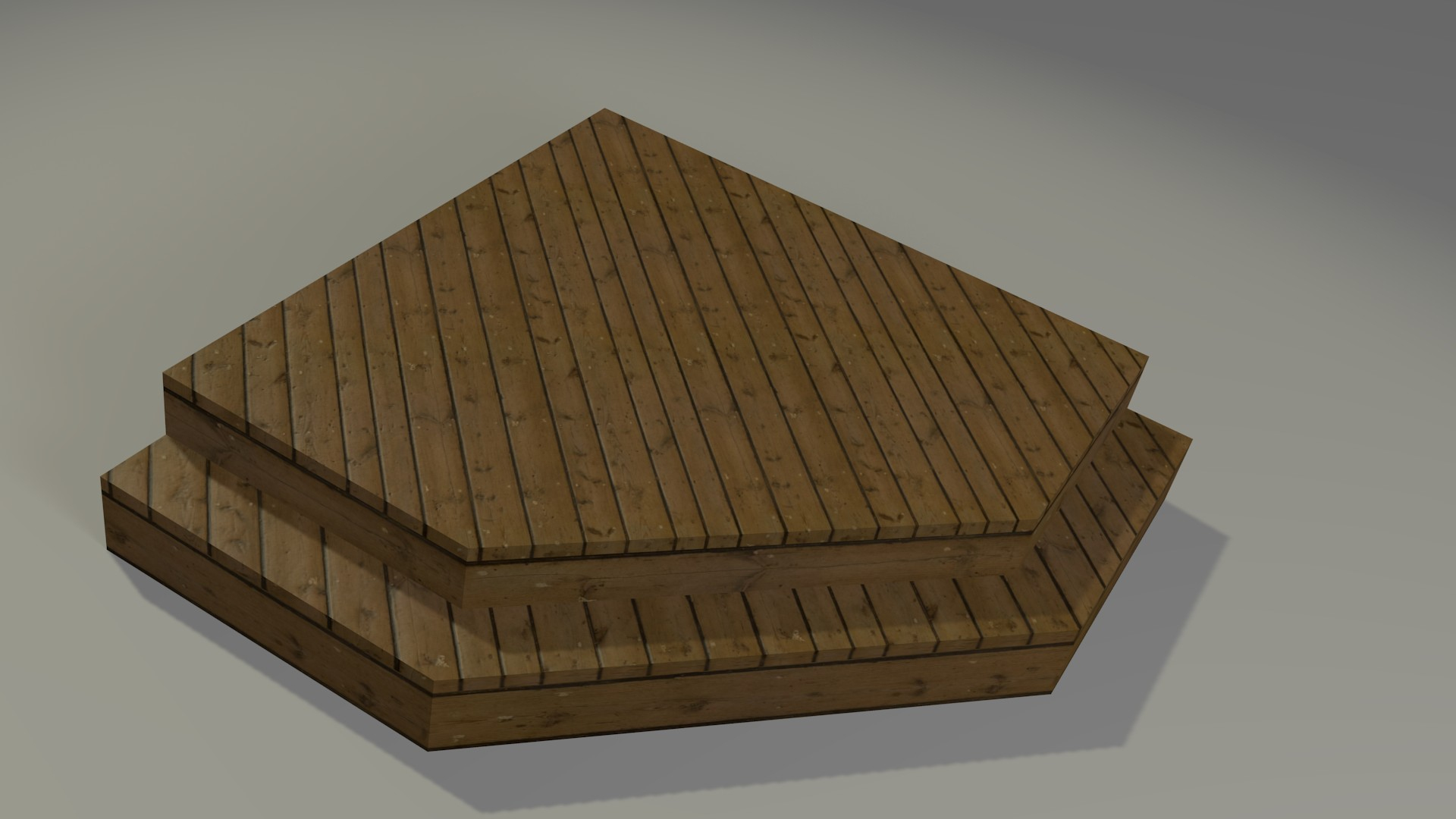 patio deck 3d model