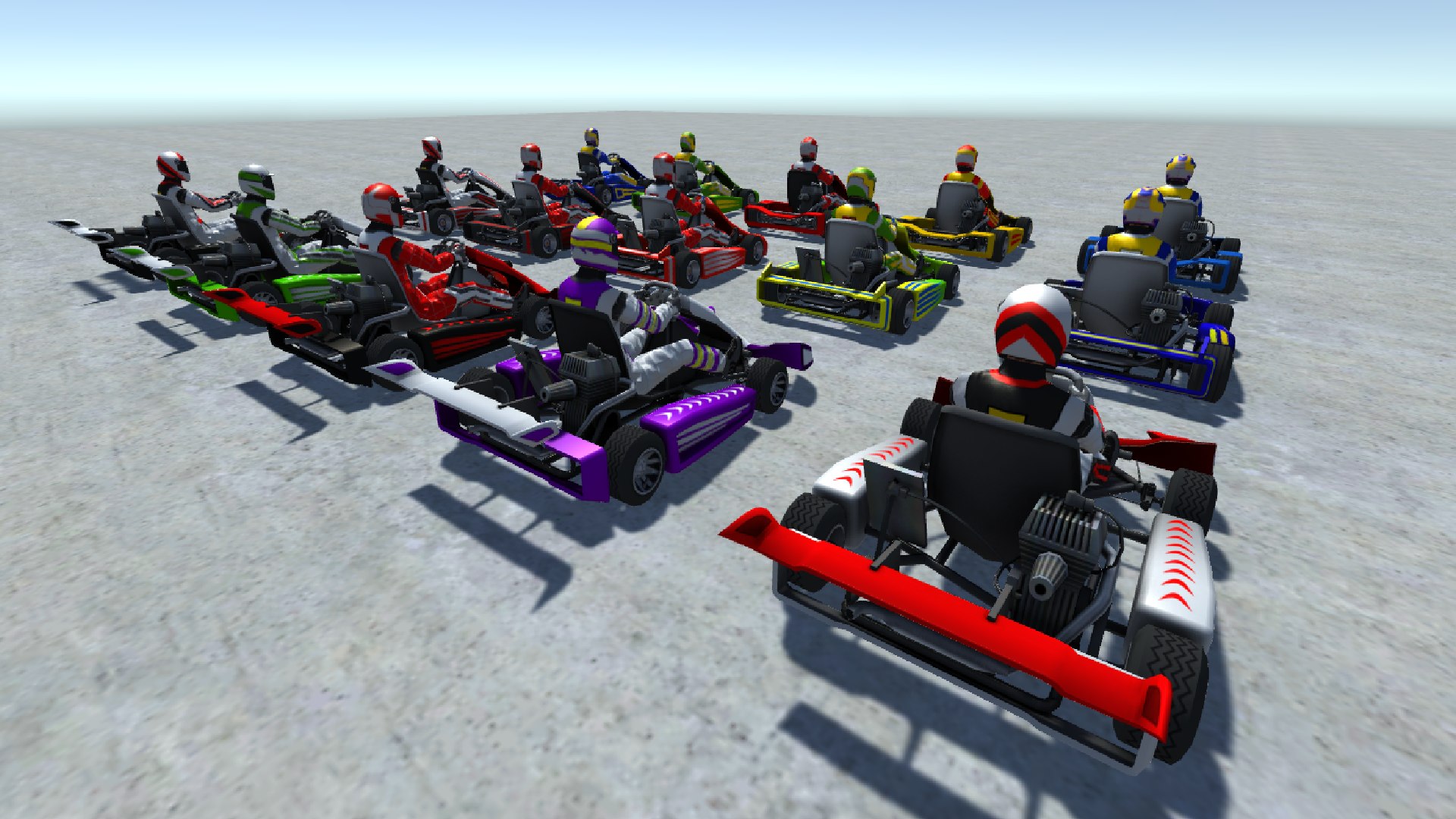 Player Kart Kar Model - TurboSquid 1680822