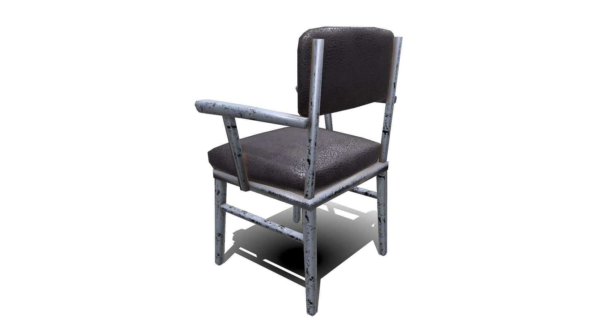 Free Old Chair Low-poly PBR Free 3D Model - TurboSquid 1822358