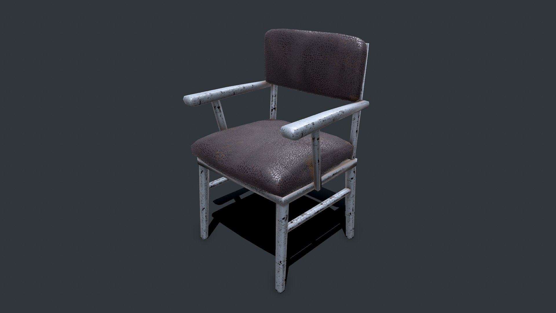 Free Old Chair Low-poly PBR Free 3D Model - TurboSquid 1822358